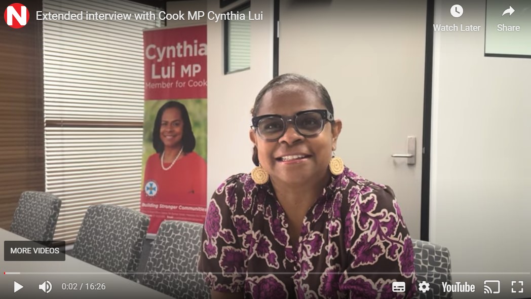 VIDEO: Cynthia Lui addresses 'invisible minister' tag, water matters ...