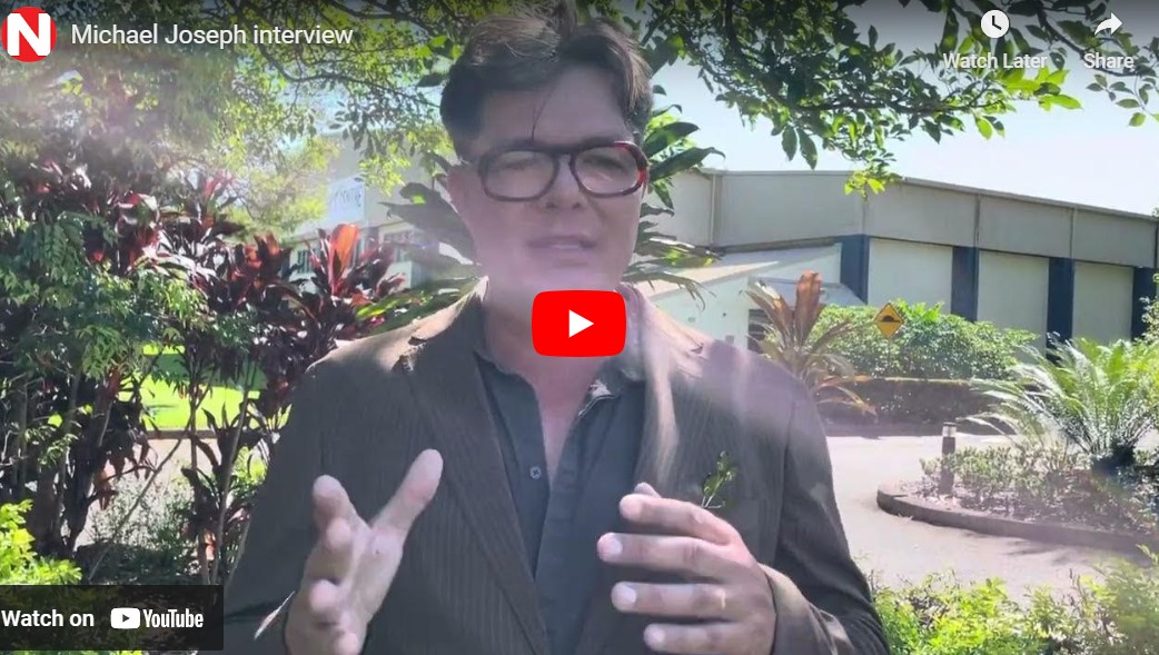 Video: A chat with new Douglas Shire Councillor Michael Joseph Rees ...