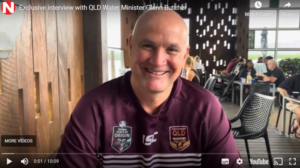 VIDEO: QLD Water Minister Glenn Butcher discusses the Douglas Shire’s ...